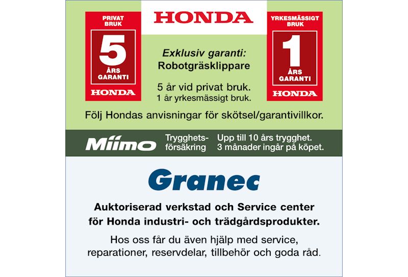 Miimo HRM 1000 - Trädgårdsprodukter - Granec